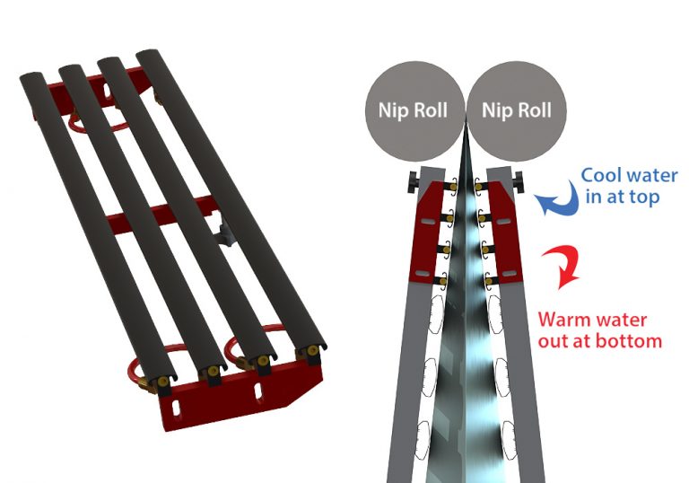 Pre-Nip Chiller Spreader | Pearl Technologies